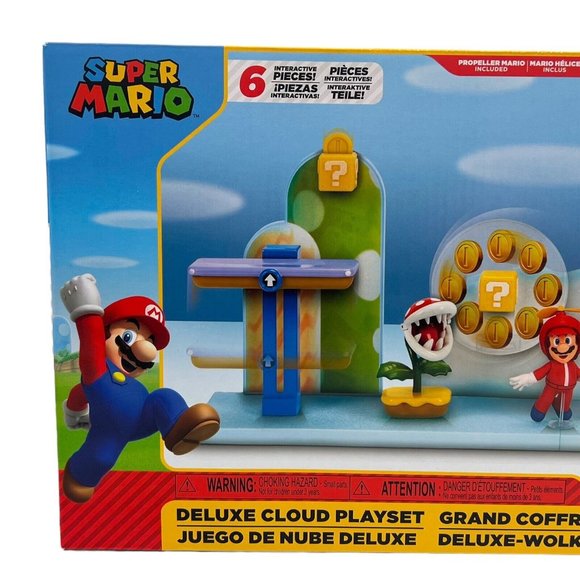 Nintendo | Toys | Nintendo Super Mario Video Game Deluxe Cloud 6 Piece ...